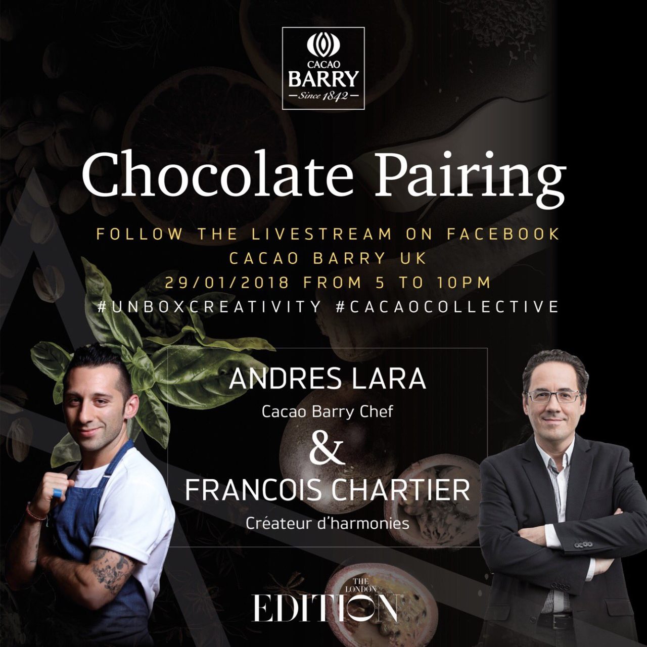 Chartier en tournée mondiale avec Cacao Barry ! - François Chartier