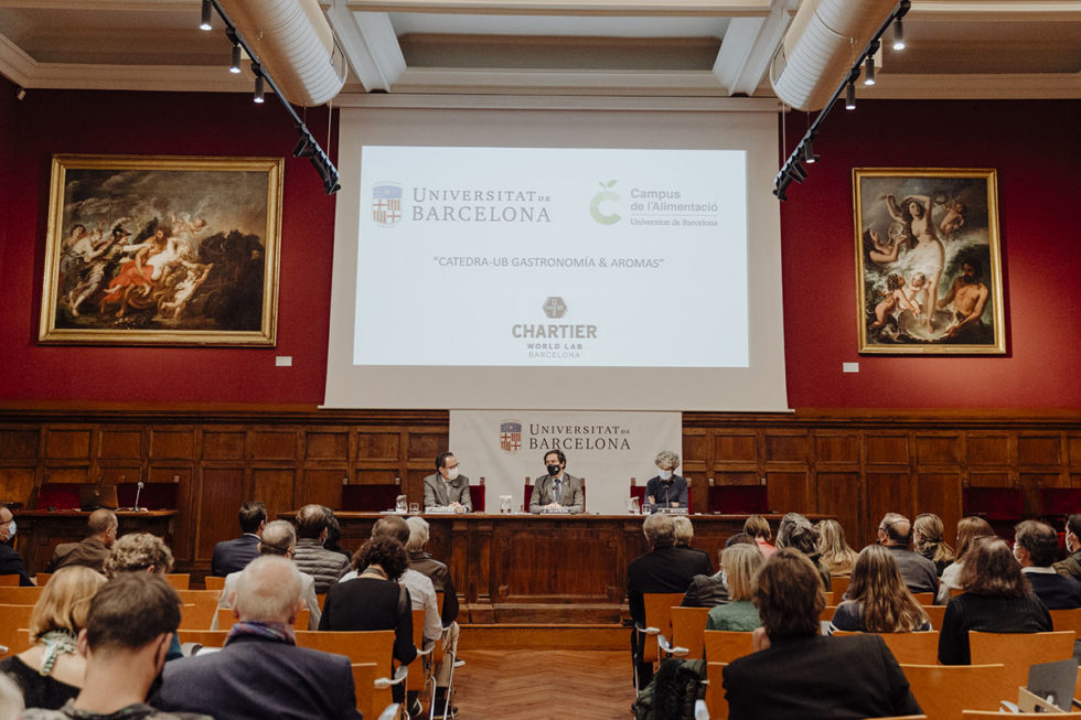 Chartier World Lab holds the first-ever chair in gastronomy and aromas at the University of ...